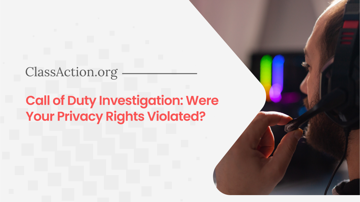 Call of Duty Voice Privacy Violations? | Illinois