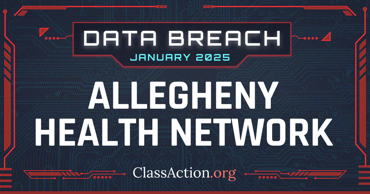 Allegheny Health Network, IntraSystems Data Breach Lawsuit