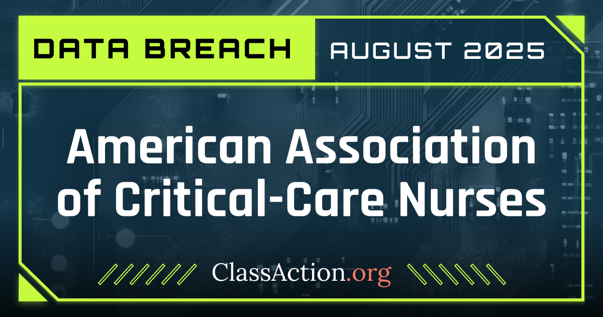 American Association of Critical-Care Nurses Data Breach Impacts 57K