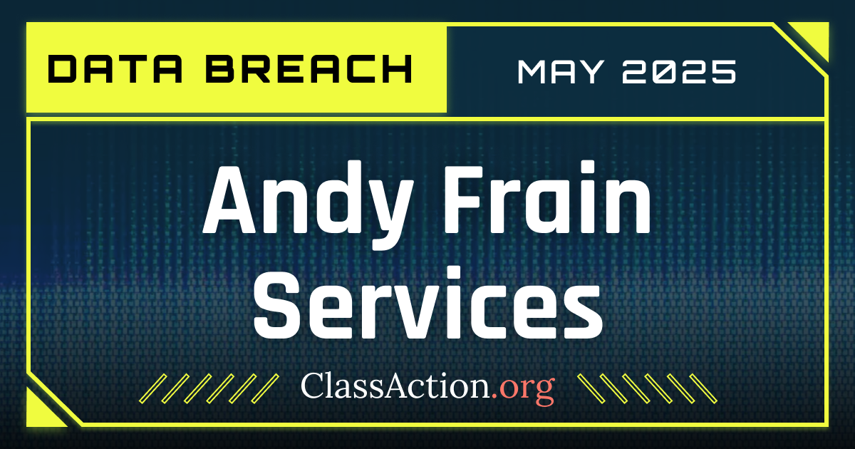 Andy Frain Services Data Breach Lawsuit Investigation