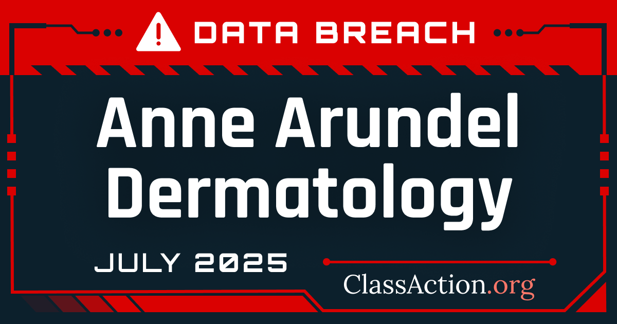Anne Arundel Dermatology Data Breach Lawsuit Investigation