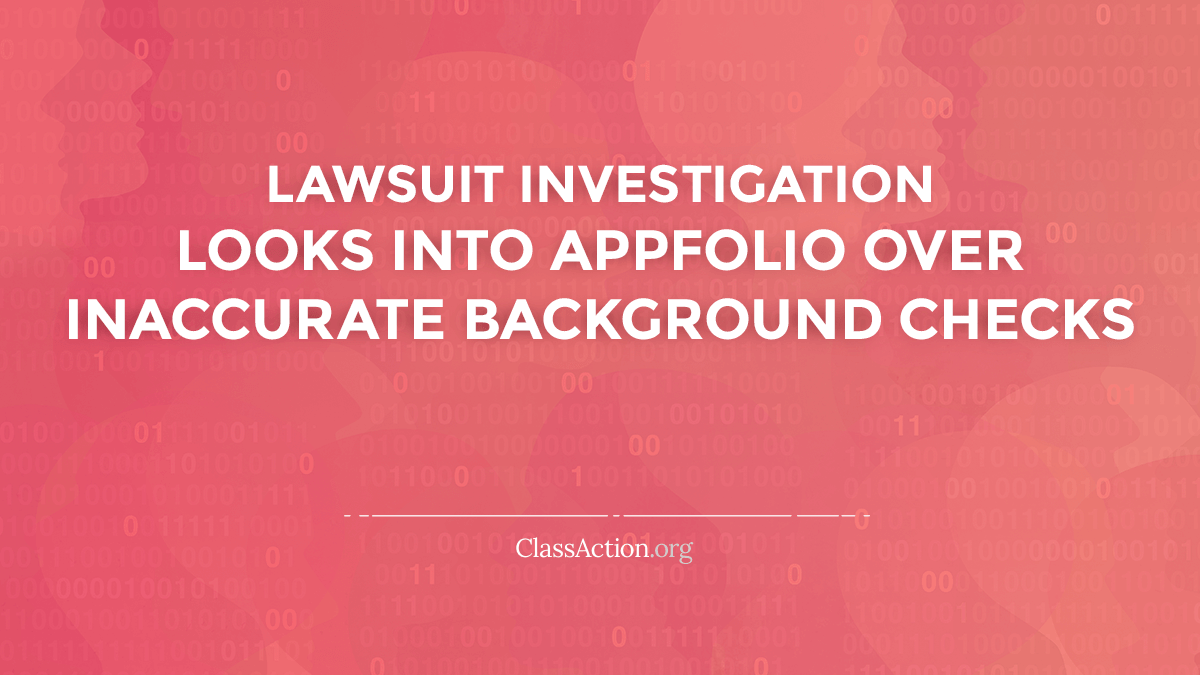 Appfolio Background Check Lawsuits | Denied Housing