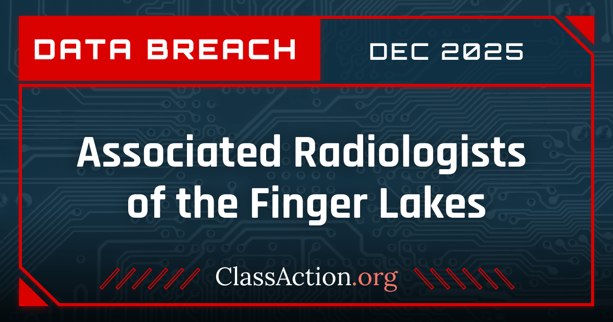 Associated Radiologists of the Finger Lakes Data Breach Reported
