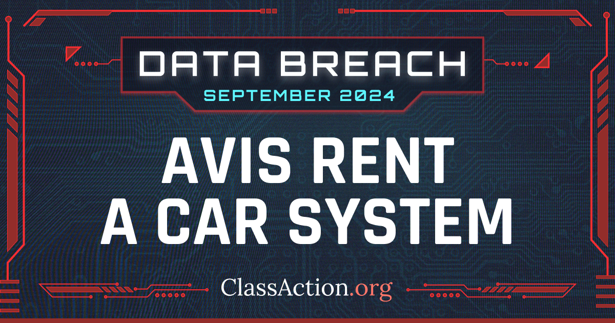 Avis Rent A Car System Data Breach Legal Investigation | ClassAction.org