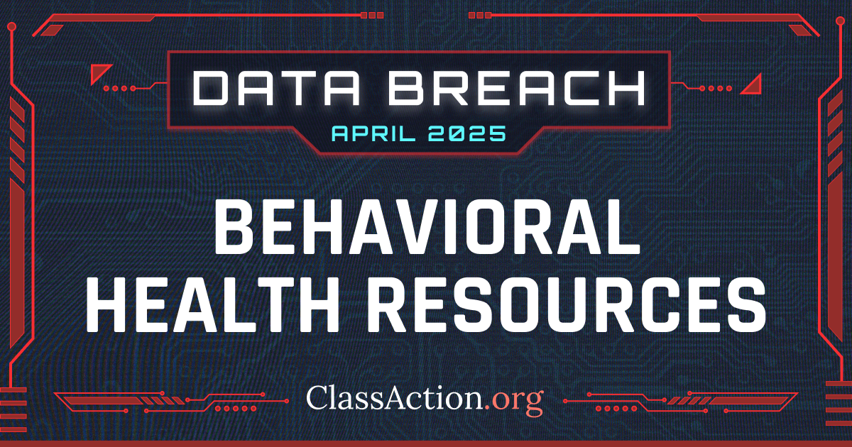 Behavioral Health Resources Data Breach Lawsuit Investigation