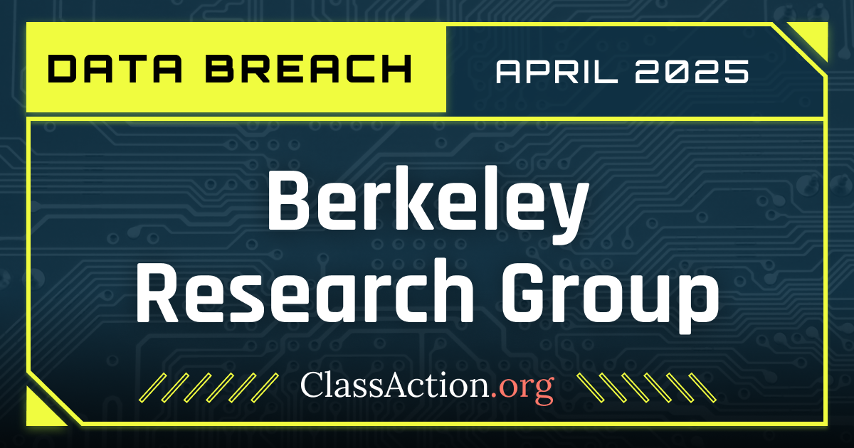 Berkeley Research Group Data Breach Lawsuit Investigation