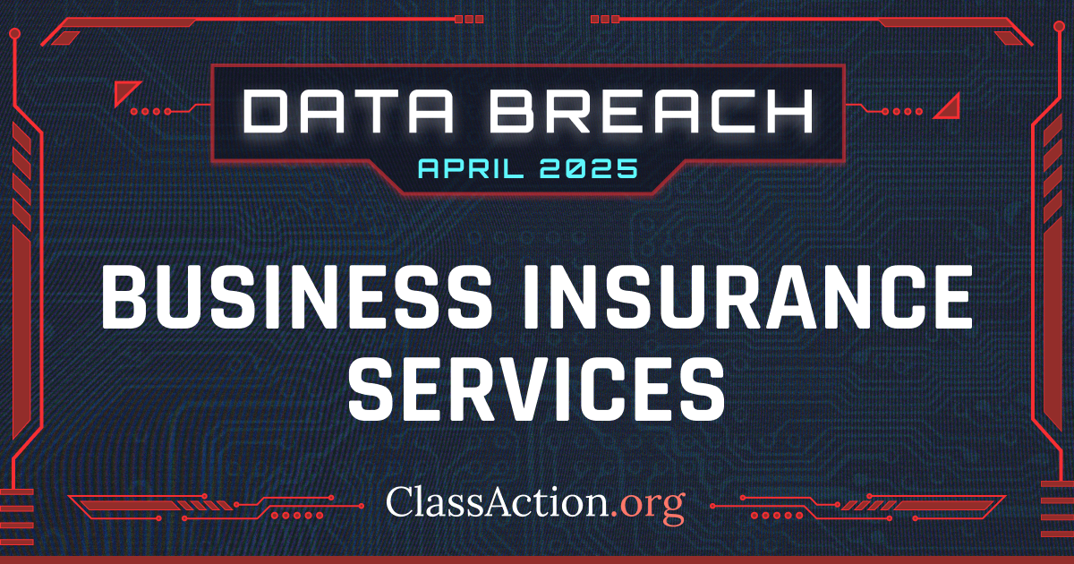 Business Insurance Services Data Breach Lawsuit Investigation