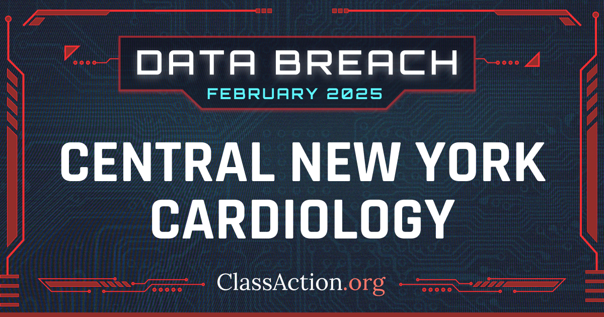 Central New York Cardiology Data Breach Lawsuit Investigation