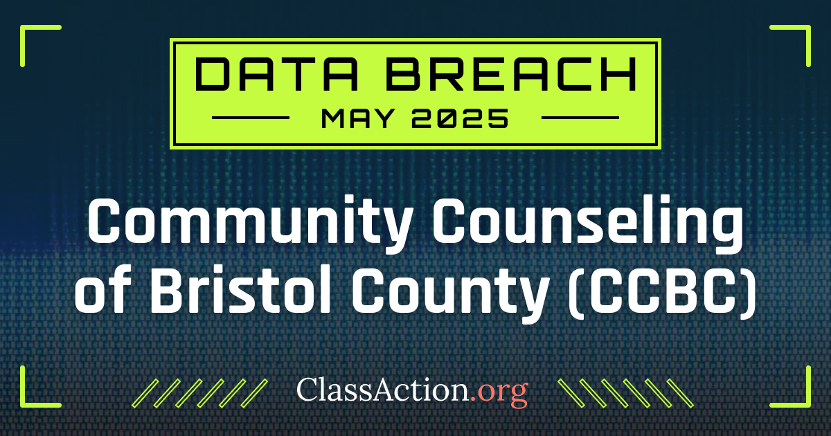 Community Counseling of Bristol County Data Breach Lawsuit