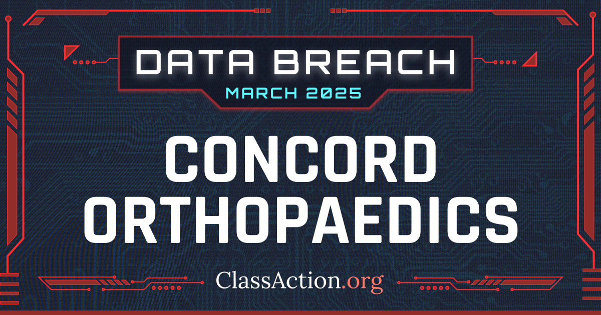 Concord Orthopaedics Data Breach Lawsuit Investigation