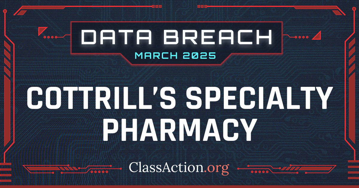 Cottrill’s Specialty Pharmacy Data Breach Lawsuit Investigation