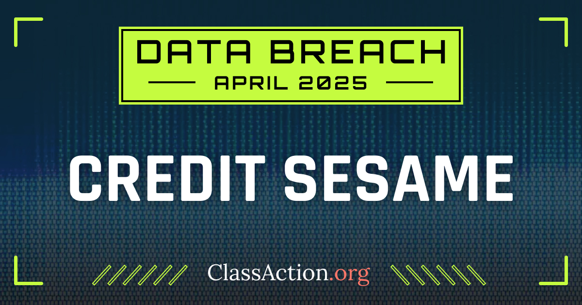 Credit Sesame Data Breach Lawsuit Investigation