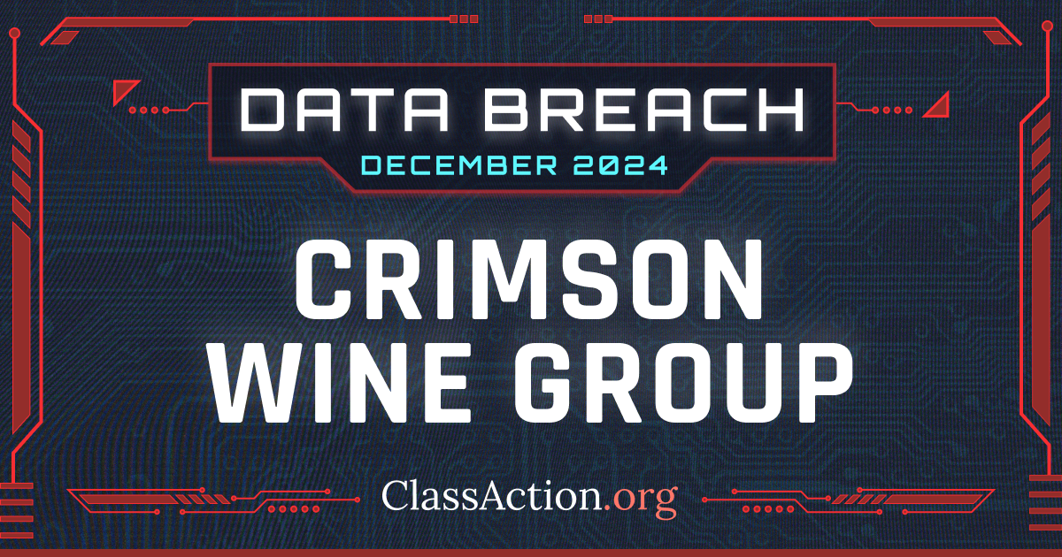 Crimson Wine Group Data Breach Lawsuit Investigation