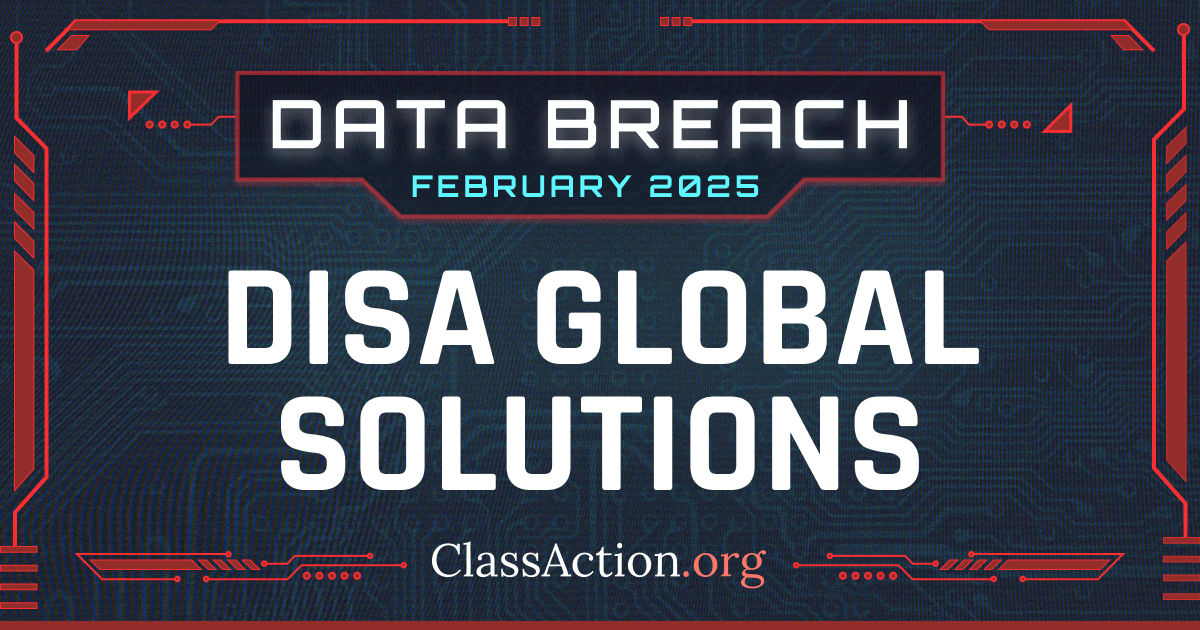 DISA Global Solutions Data Breach Lawsuit Investigation
