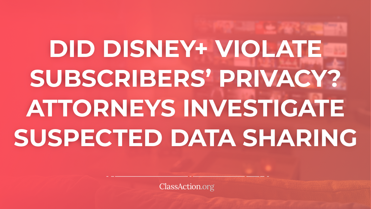 Disney+ Privacy Lawsuits | Facebook Data Sharing?