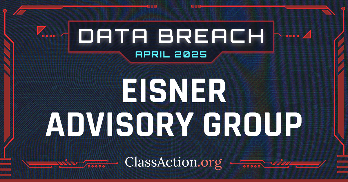 Eisner Advisory Group Data Breach Lawsuit Investigation