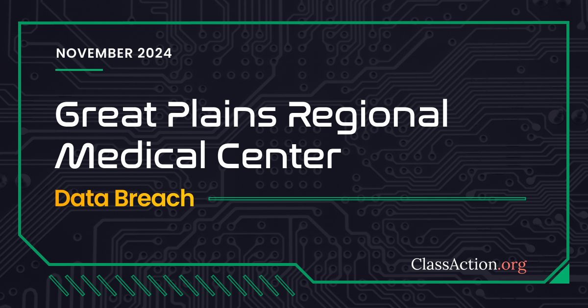 Great Plains Regional Medical Center Data Breach Lawsuit