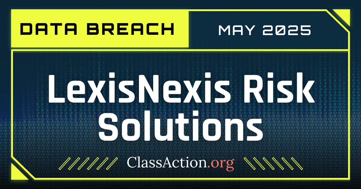 LexisNexis Risk Solutions Data Breach Lawsuit Investigation