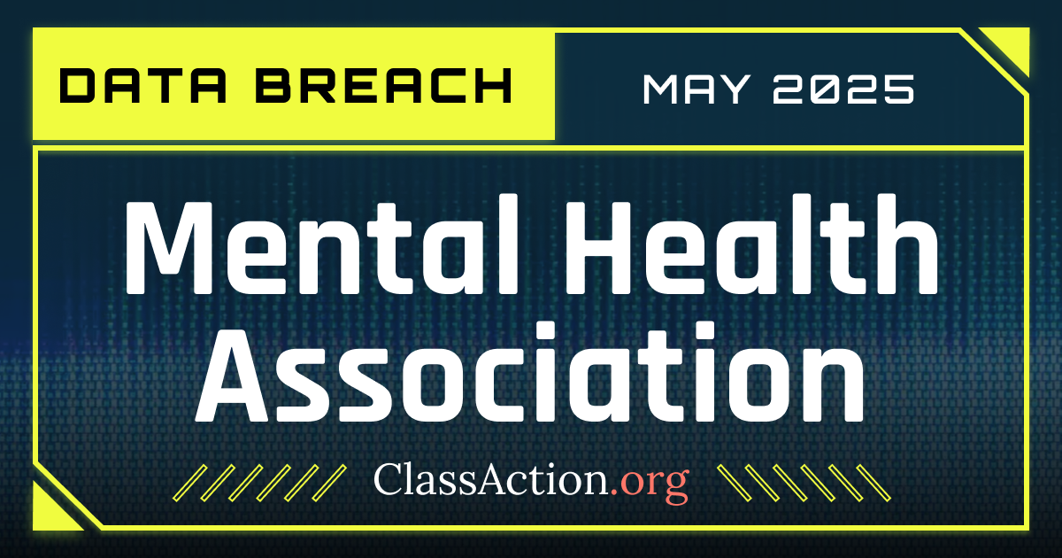 Mental Health Association Data Breach Lawsuit Investigation