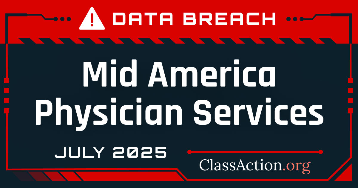 Mid America Physician Services Data Breach Lawsuit Investigation