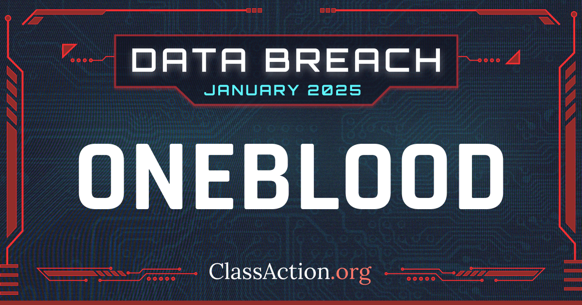 OneBlood Data Breach Lawsuit Investigation