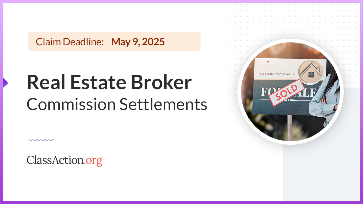 Real Estate Broker Commission Settlement