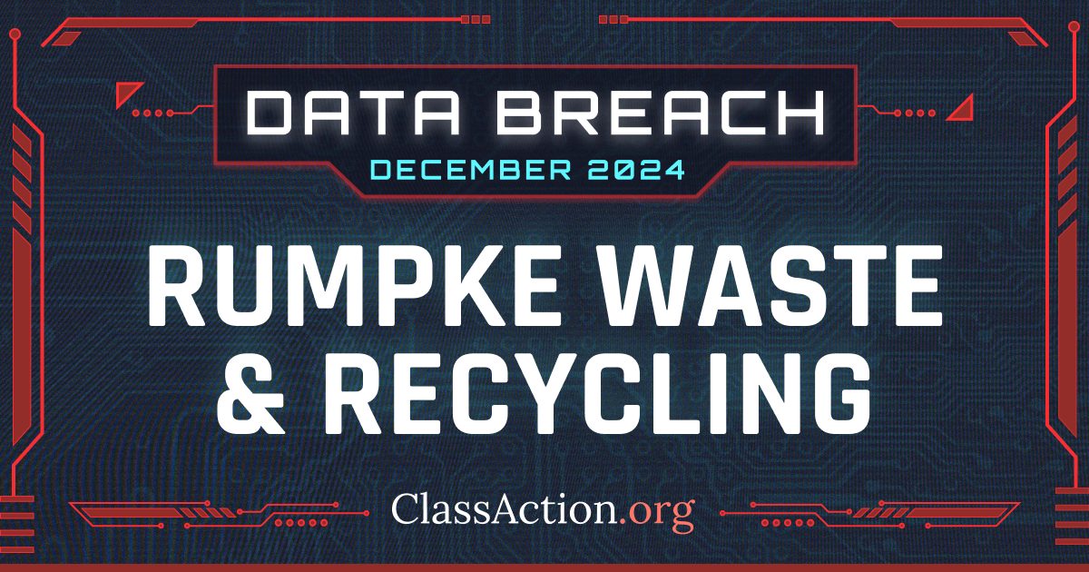 Rumpke Waste & Recycling Data Breach Lawsuit Investigation