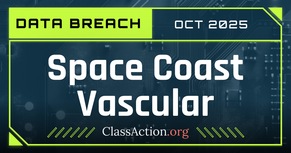 Space Coast Vascular Data Breach Impacts Personal, Health Info
