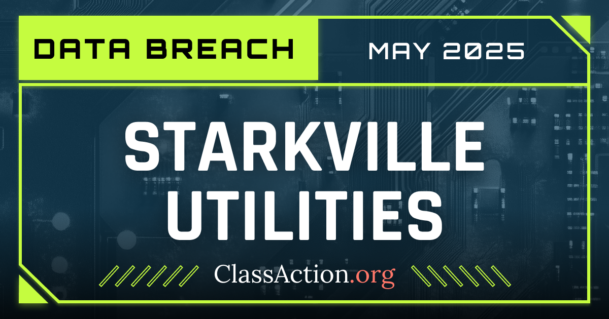 Starkville Utilities Data Breach Lawsuit Investigation