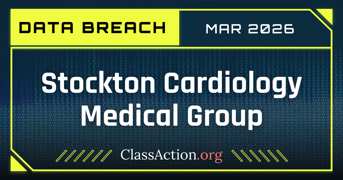 Stockton Cardiology Medical Group Data Breach Reported
