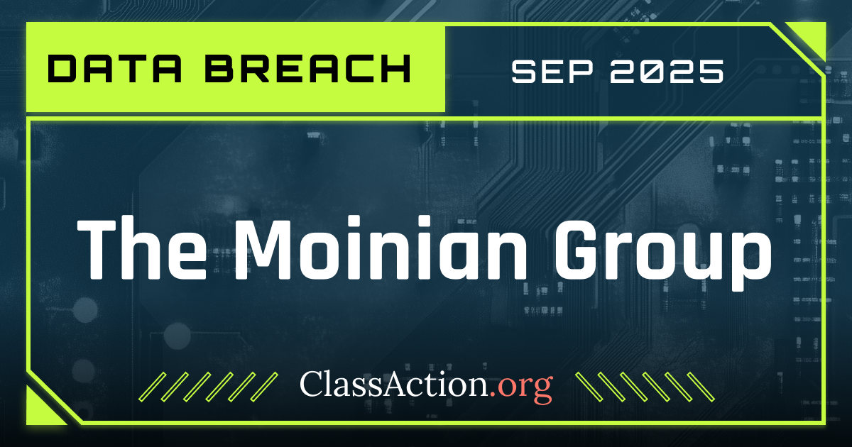 The Moinian Group Data Breach Reported; Attorneys Investigate