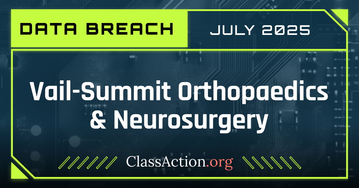 Vail-Summit Orthopaedics Data Breach: Medical Info Exposed