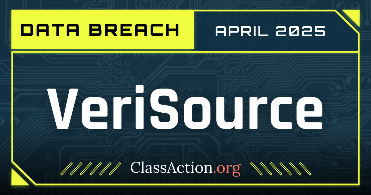 VeriSource Data Breach Lawsuit Investigation