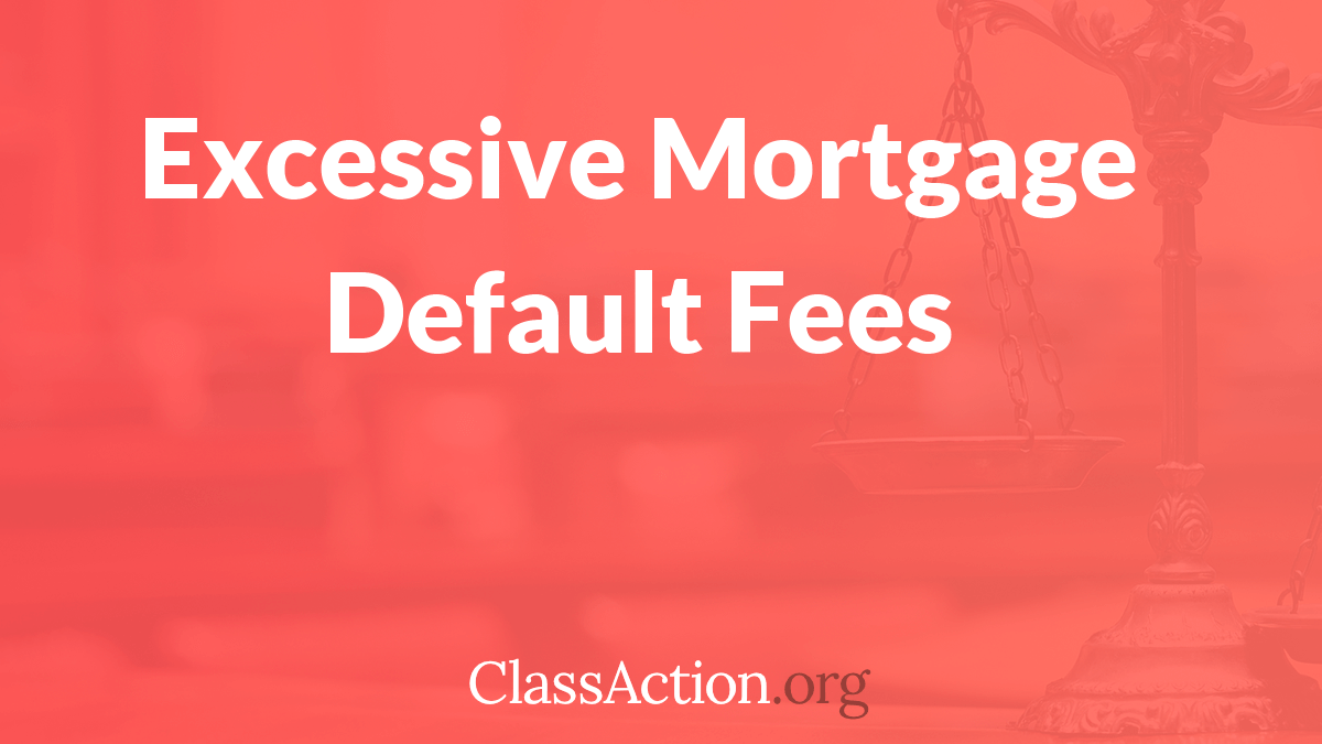 Excessive Mortgage Default Fees, Mortgage Delinquency Expenses