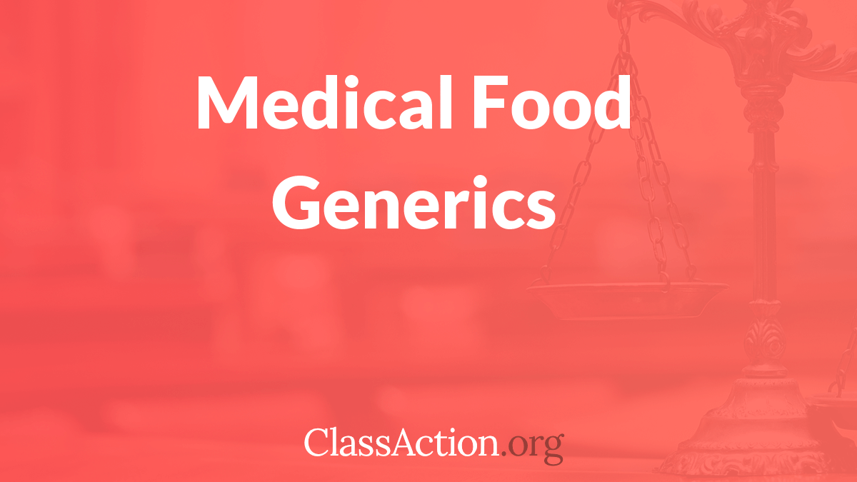 Medical Food Generics Class Action | Deplin, Neevo, Cerefolin